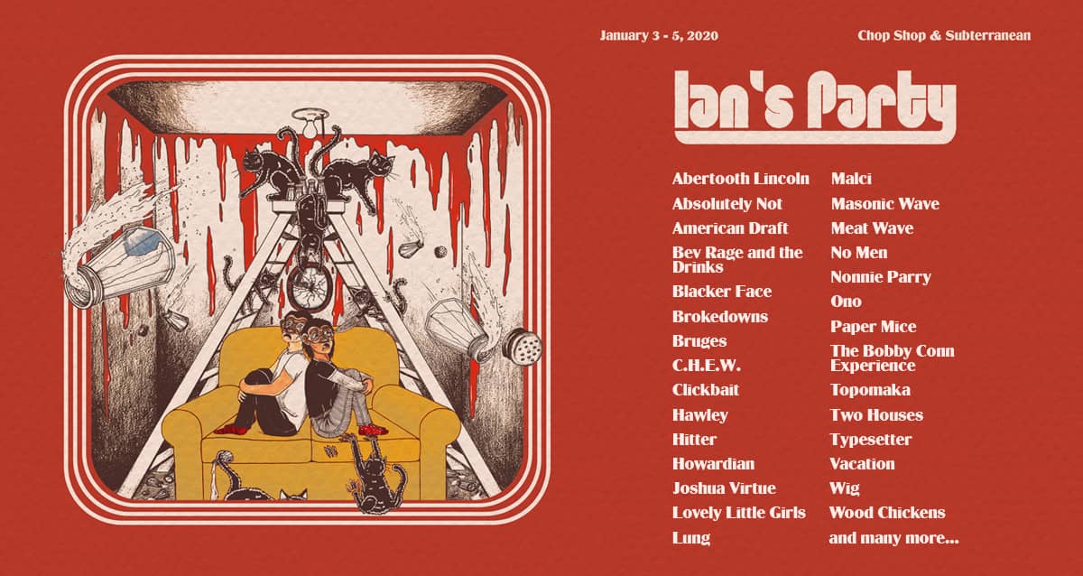 Chicago's Ian’s Party 2020 Announces First Wave Lineup • Bad Copy