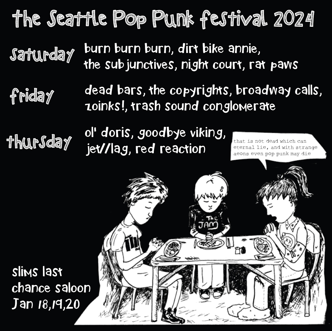 The Seattle Pop Punk Festival 2024 • Bad Copy